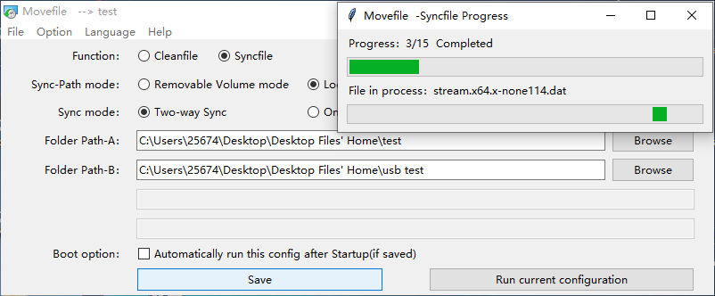 GitHub - HNRobert/Movefile: 一个用于文件处理的软件，可以用于整理桌面，同步文件等等; A programme used to organize the ...