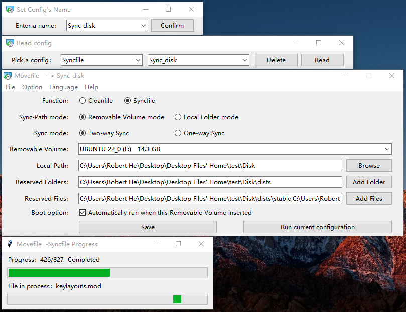 GitHub - HNRobert/Movefile: 一个用于文件处理的桌面软件，可以用于整理桌面，同步文件等等。 A Windows desktop app which can be ...