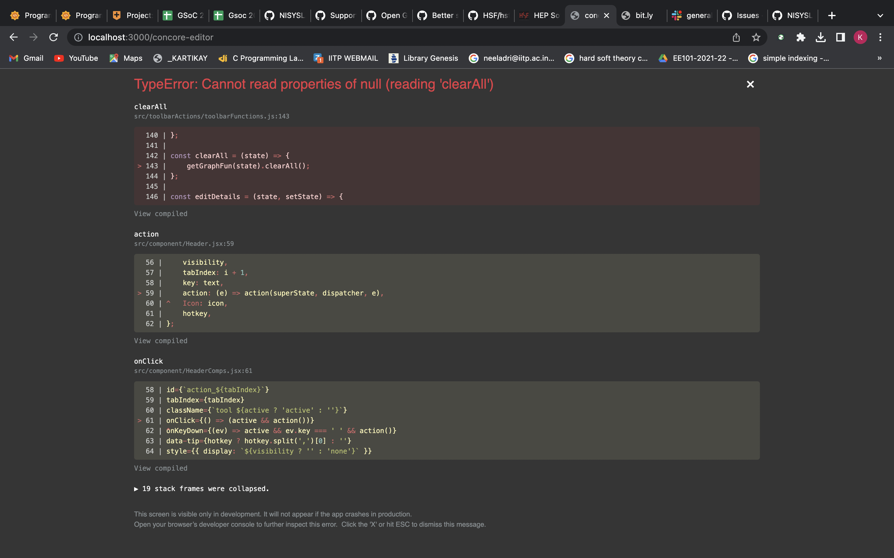 Showing Error While Clicking Empty Button · Issue 135 · Controlcore Projectconcore Editor · Github