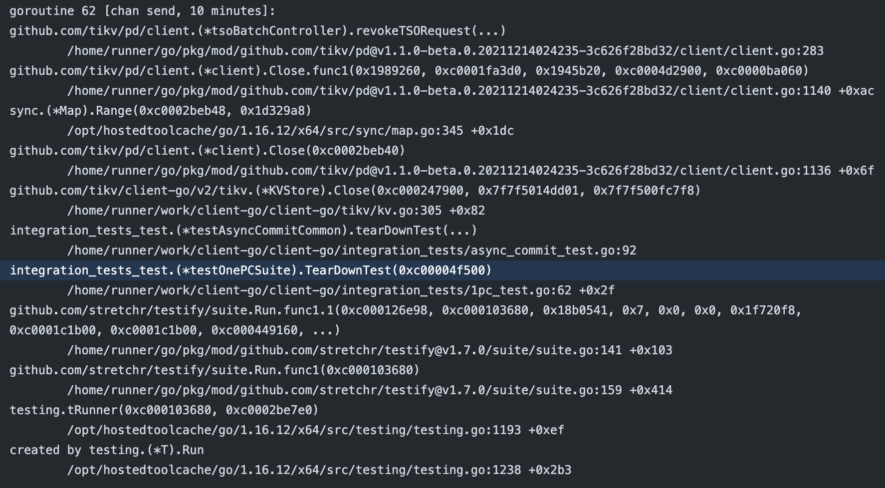 `revokeTSORequest` may get blocked · Issue #4549 · tikv/pd · GitHub