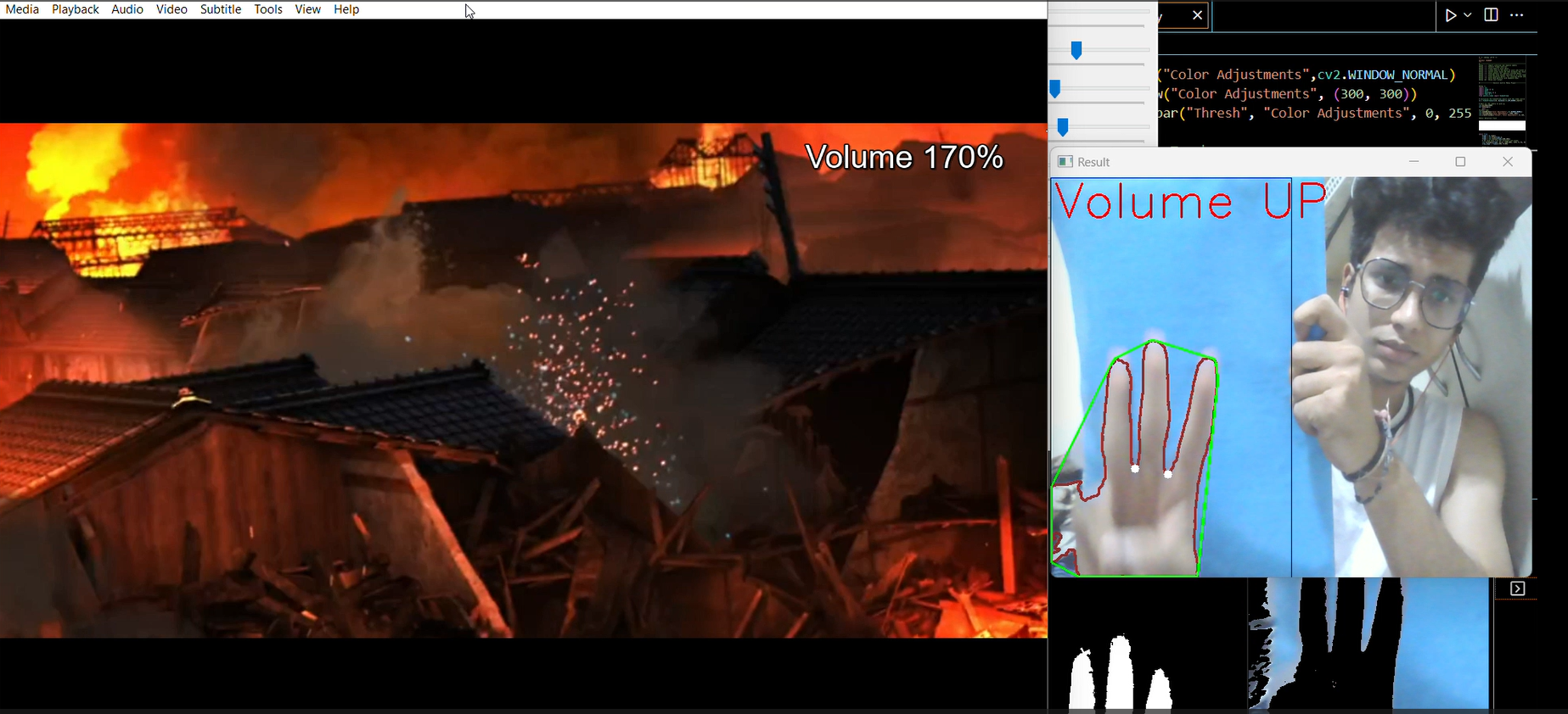 GitHub - ARYANK-08/GestureControl: GestureControl: Hands-Free Media ...