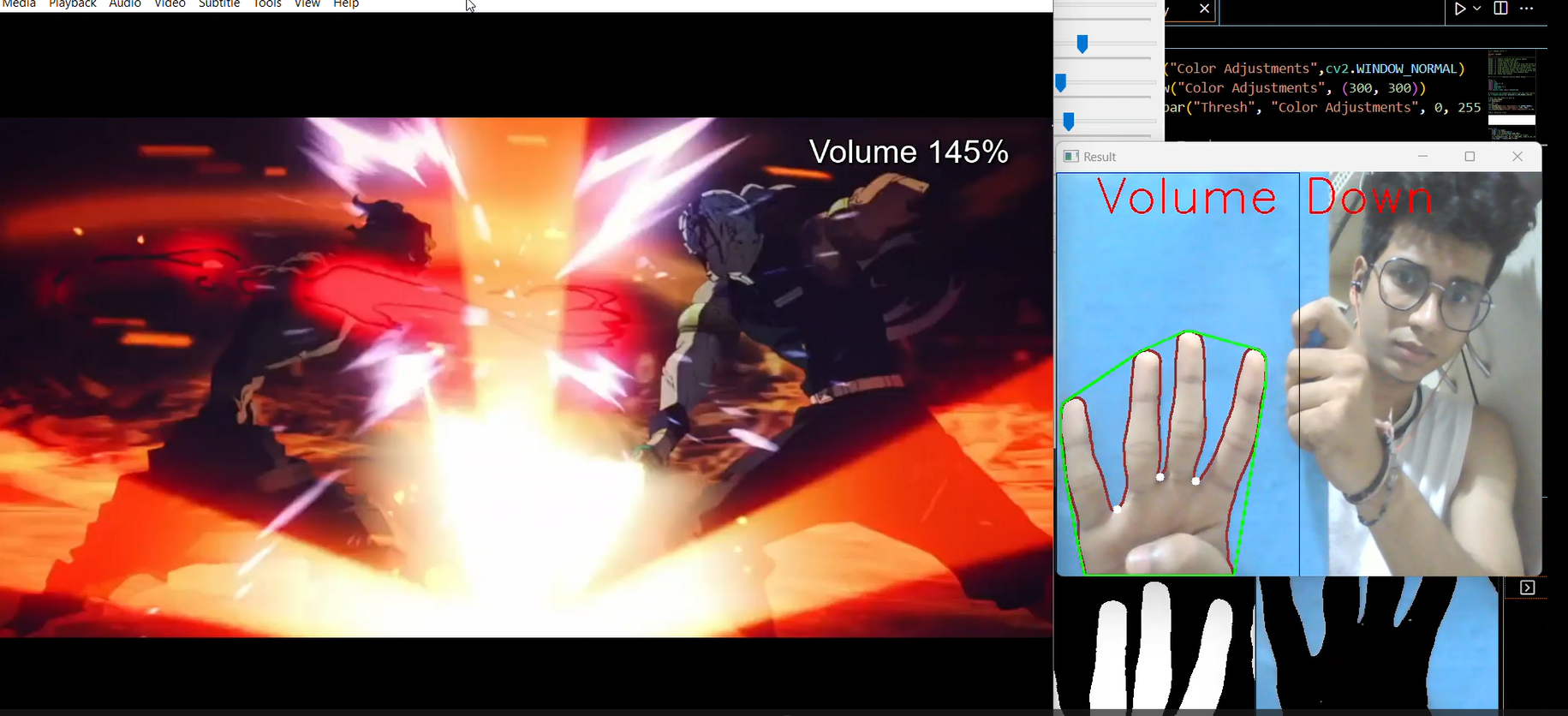 GitHub - ARYANK-08/GestureControl: GestureControl: Hands-Free Media Player Control Using Hand ...