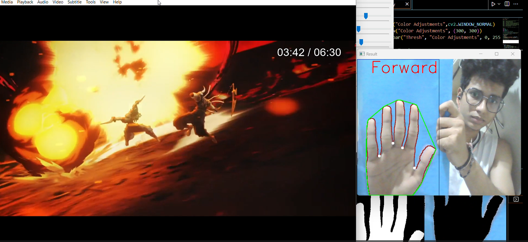 GitHub - ARYANK-08/GestureControl: GestureControl: Hands-Free Media Player Control Using Hand ...