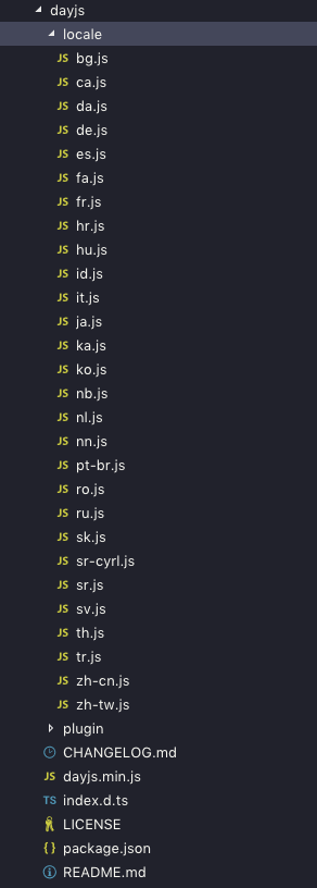 Arabic locale is not in npm packge · Issue #420 · iamkun/dayjs · GitHub