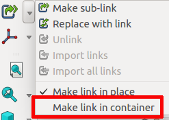 Improvement proposal: Create link object in the active part container · Issue #428 · realthunder ...