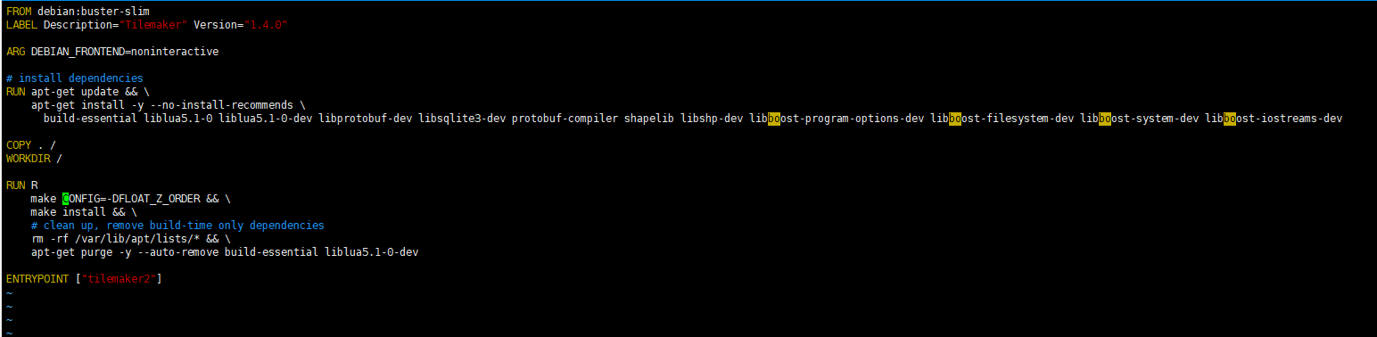 how to set make "CONFIG=-DFLOAT_Z_ORDER" under docker environment? · Issue #515 · systemed ...