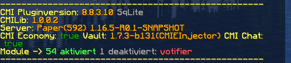 Internal CMI command message /c · Issue #5550 · Zrips/CMI · GitHub