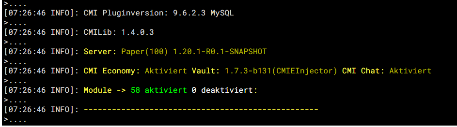 Jail Error in console on using cmi resetdbfields Options · Issue #8046 · Zrips/CMI · GitHub