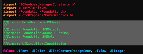 Use of '@import' when C++ modules are disabled, consider using fmodules and fcxx-modules · Issue ...