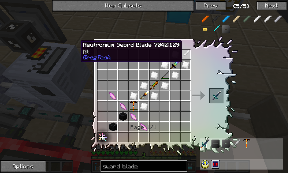 Missing Recipe for Neutronium Sword Blade(GT) · Issue #2807 · GTNewHorizons/GT-New-Horizons ...