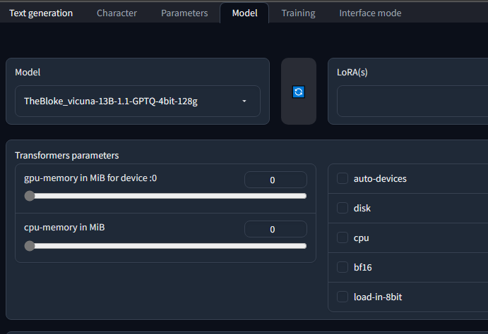 No model is loaded! Select one in models tab · Issue #1230 · oobabooga ...