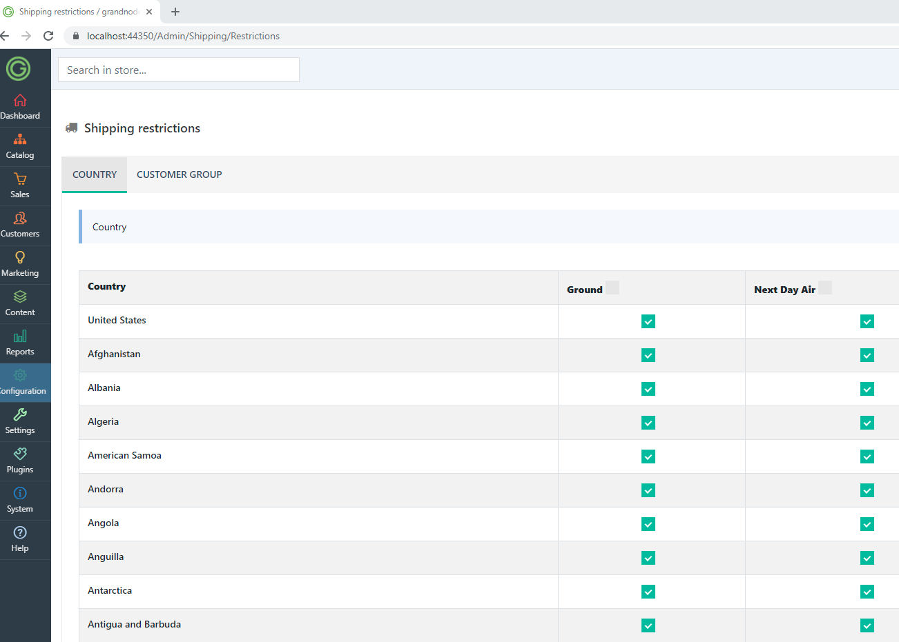Shipping rate method could not be loaded · Issue #65 · grandnode/grandnode2 · GitHub