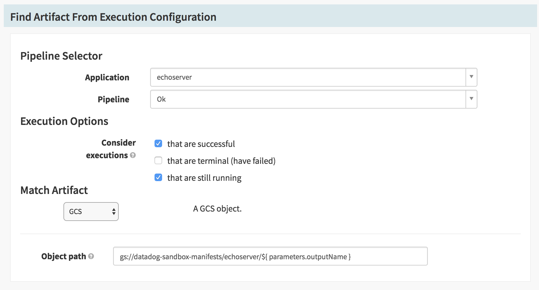 Find Artifact From Execution stage fails without detail · Issue #2342 · spinnaker/spinnaker · GitHub