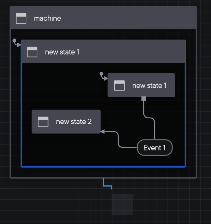 Hitting the DEL key while dragging a new event from the top state will leave the "new event ...