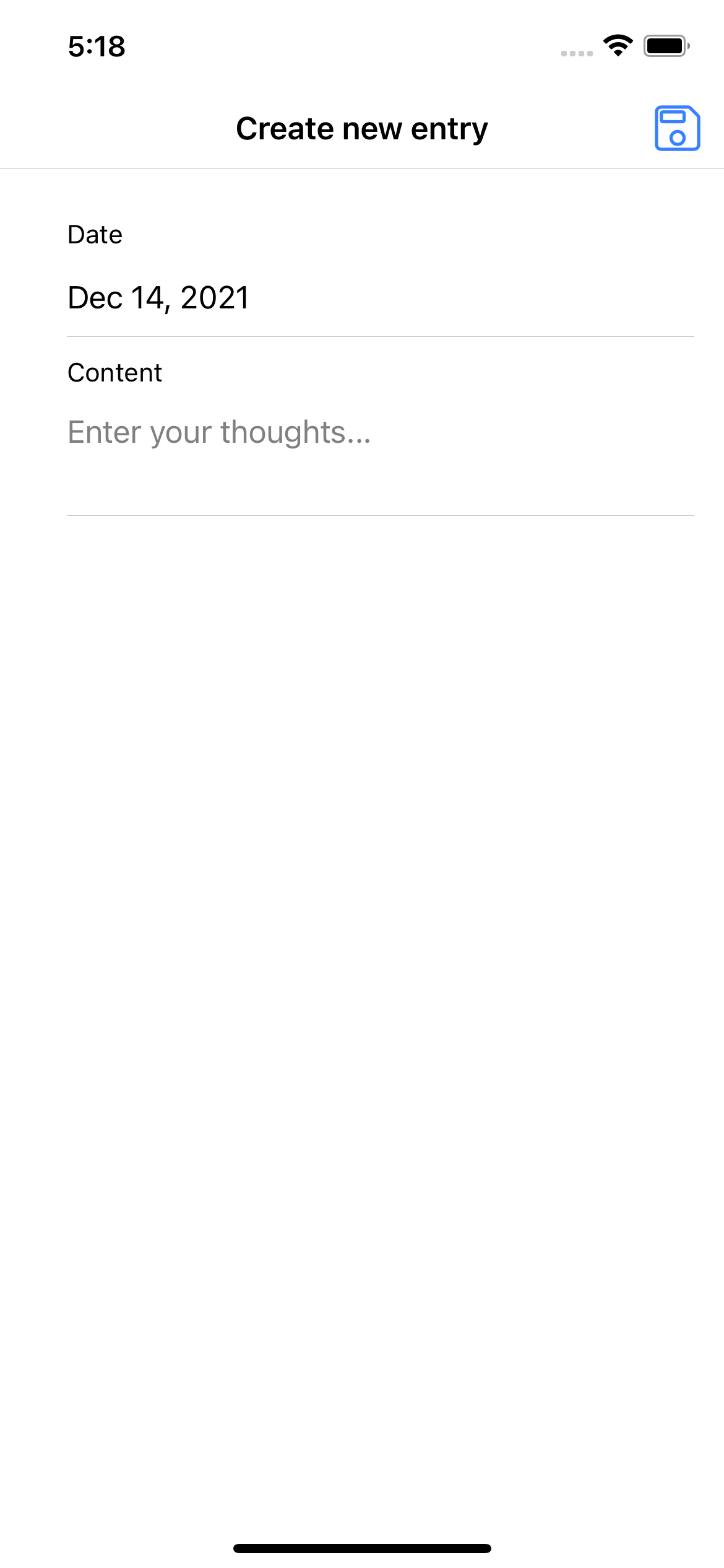 ESM / diary modus · Issue #123 · sitcomlab/simport-learning-app · GitHub