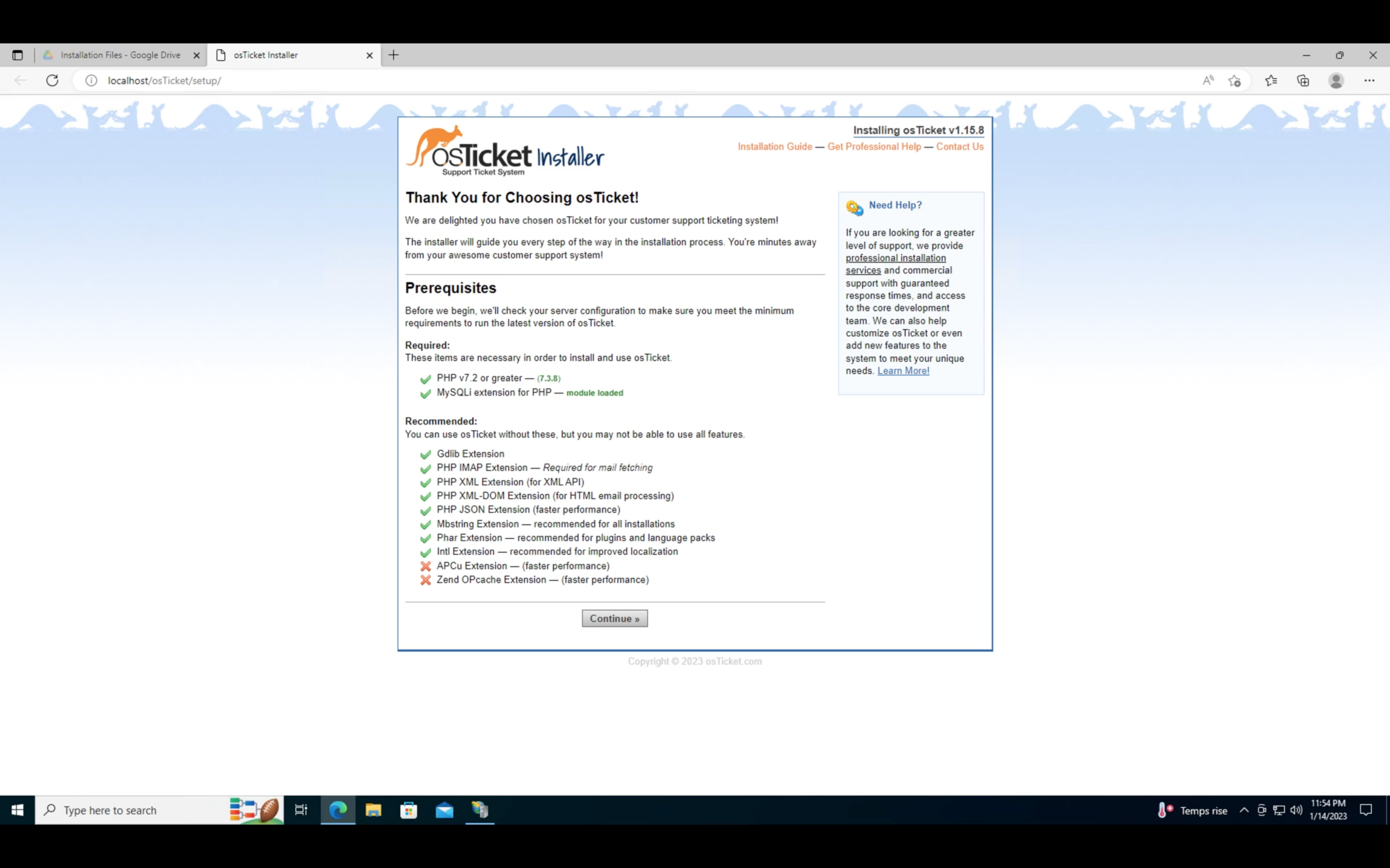 GitHub - PeterBlackman1/osticket-prereqs