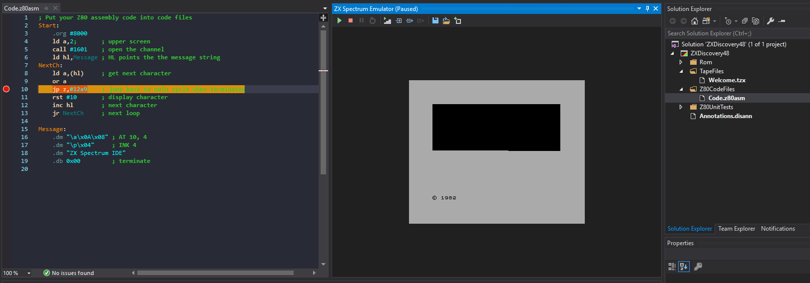 Emulator Screen Not Properly Updated When Debugging · Issue 149
