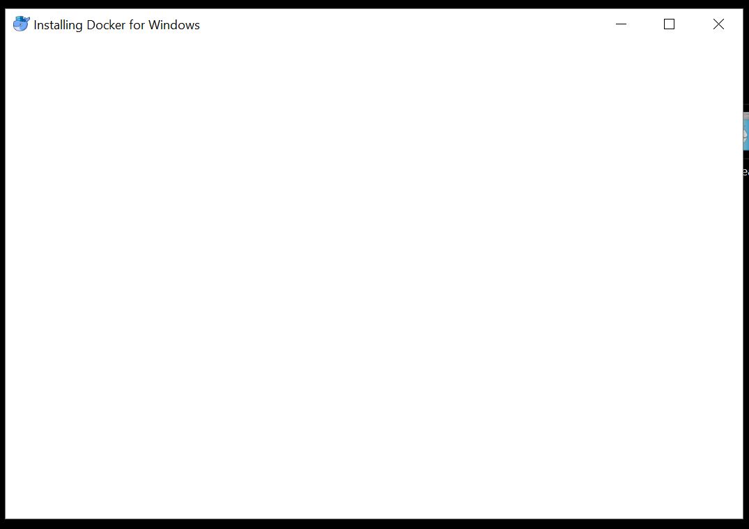 All Dialog boxes are blank white · Issue #1736 · docker/for-win · GitHub
