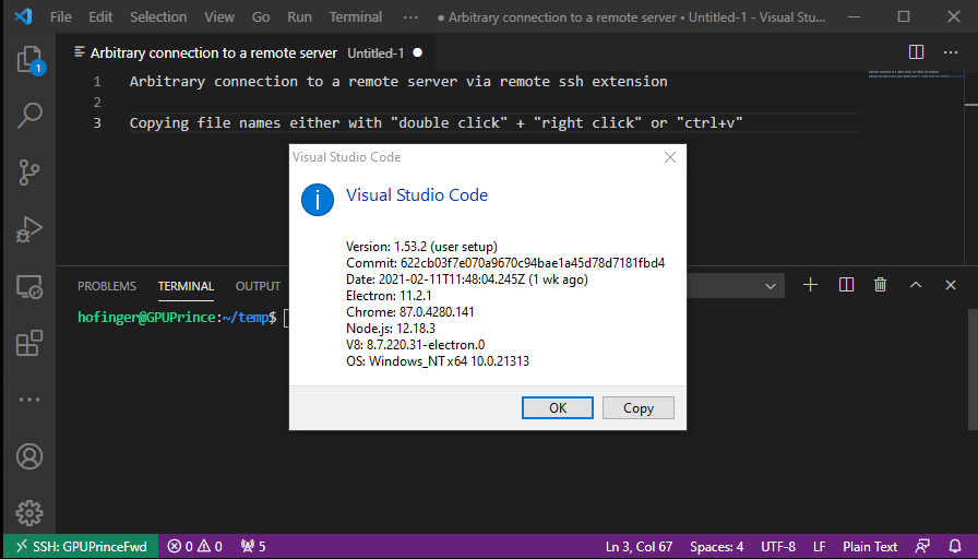 Terminal completion text becomes broken with multiline filenames · Issue #4510 · microsoft ...