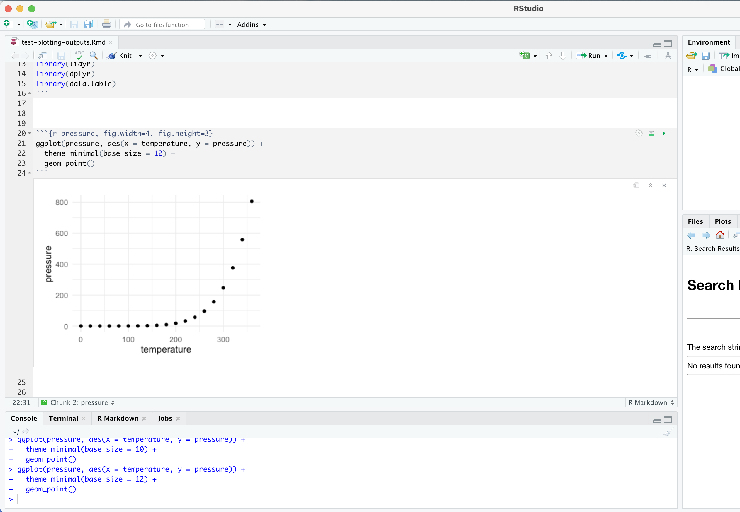 Figure size in RStudio is different than in rendered output · Issue ...
