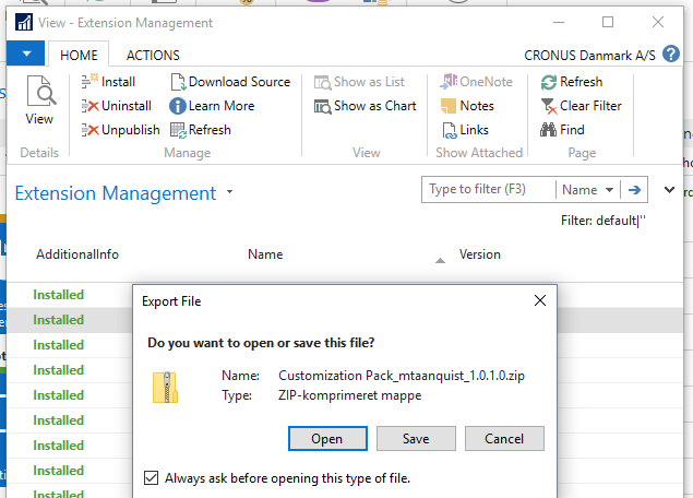 App.json: "showMyCode" flag not blocking downloading source code · Issue #2791 · microsoft/AL ...