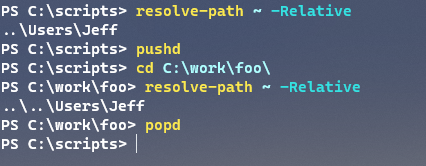 `Resolve-Path`: add parameter `-RelativeTo` · Issue #16359 · PowerShell/PowerShell · GitHub