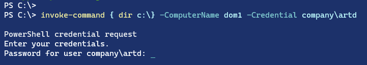 Credential Parameter should prompt · Issue #24 · jborean93/PSOpenAD · GitHub