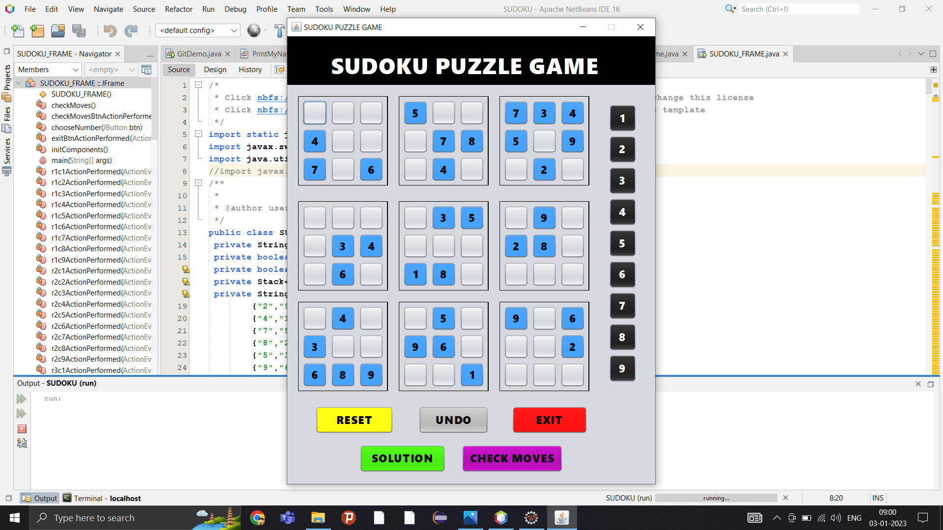 GitHub - Akash-519/SUDOKU: A puzzle game