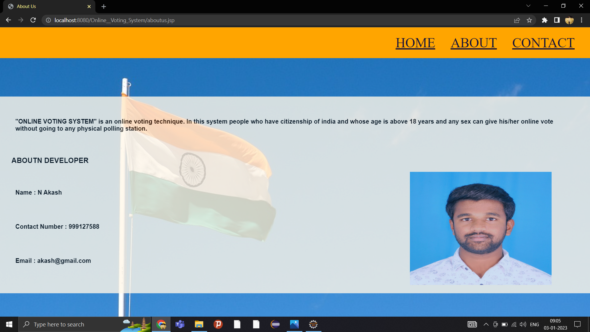 GitHub - Akash-519/ONLINE-VOTING-SYSTEM