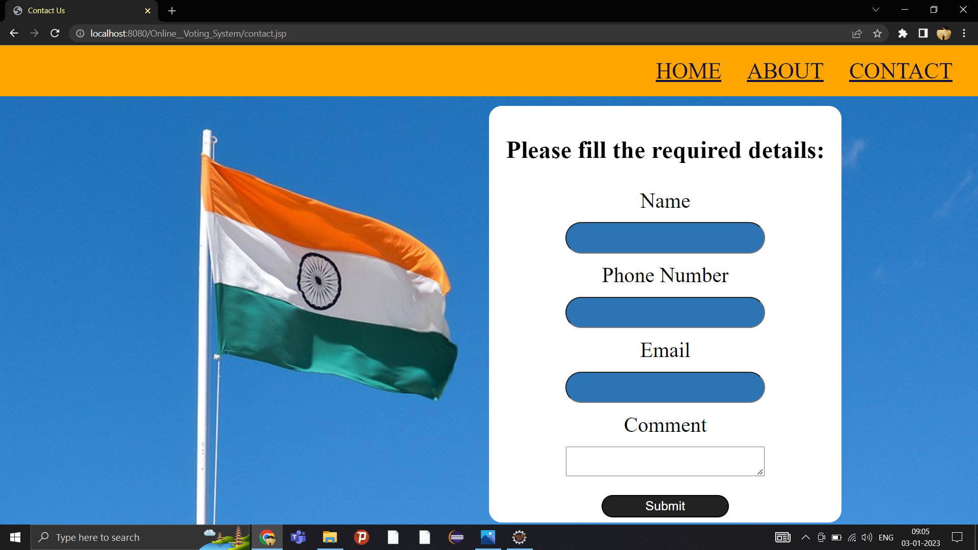 GitHub - Akash-519/ONLINE-VOTING-SYSTEM