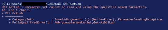 Azdevtestlabs Library Doesnt Work On Azure Powershell 5x · Issue 494 · Azureazure