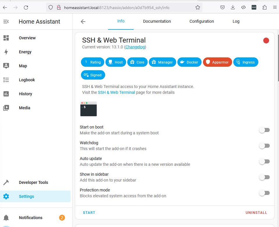 Doesnt Do Anything · Issue 546 · Hassio Addonsaddon Ssh · Github