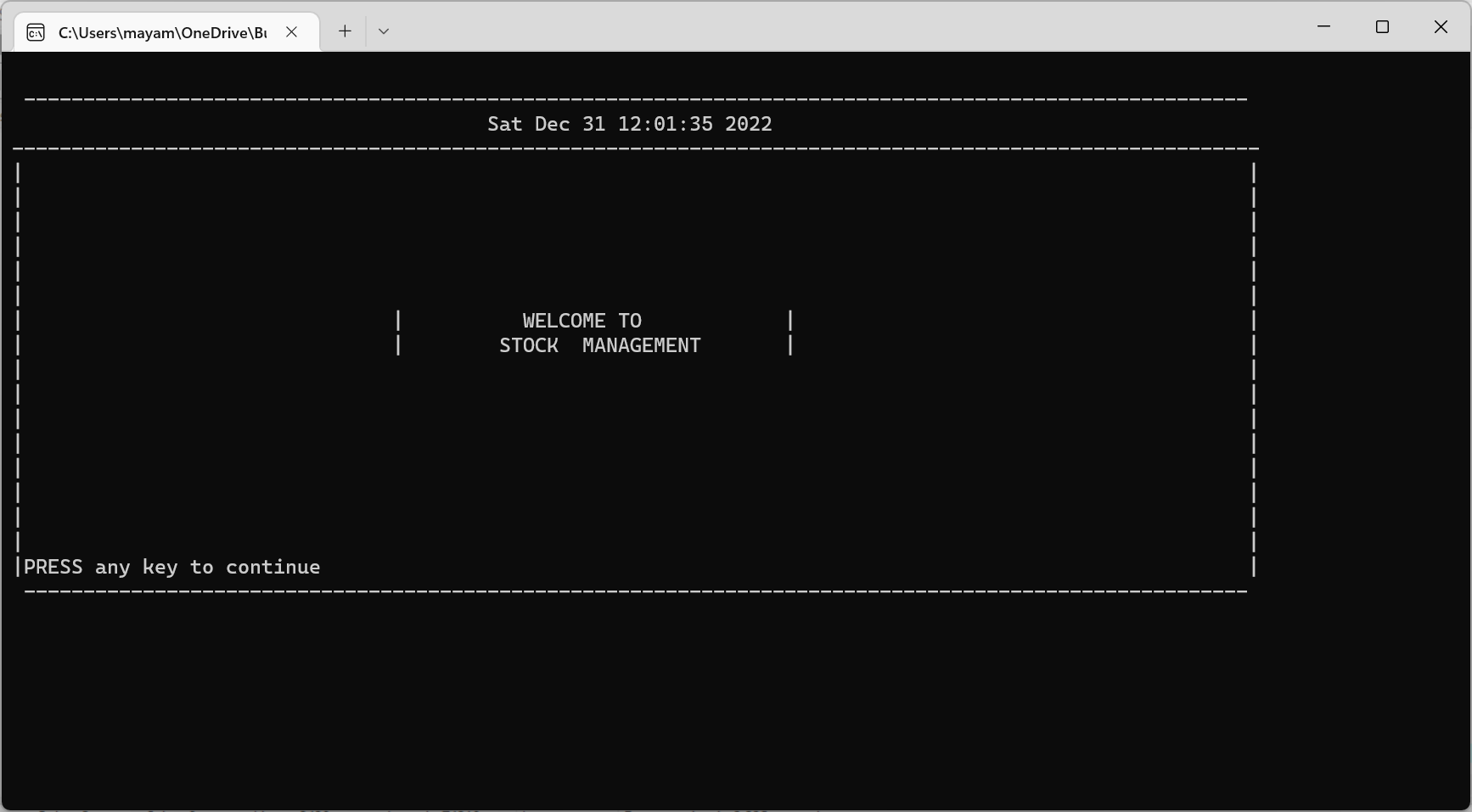 GitHub - mayamahouachi/Stock-manager