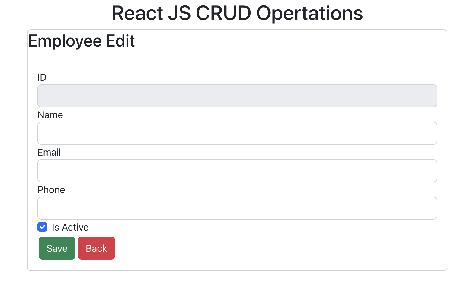 GitHub - plla2/React-crud: 📃 react + JSON-server 고용자들의 정보 확인,추가,삭제를 할 수 있다, db.json에 있는 고용자들의 ...