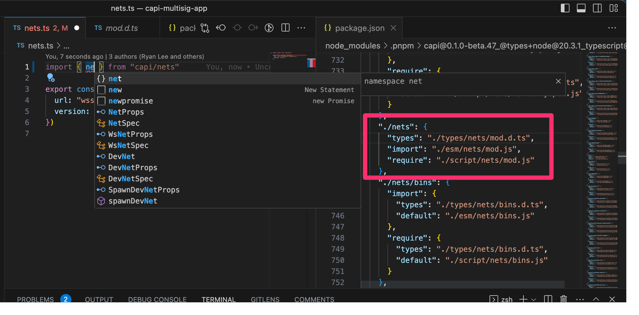 Subpath Export Type Declarations Cannot Be Found · Issue 1088 · Paritytechcapi · Github