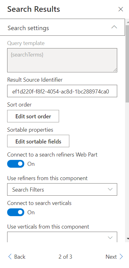 Query not returning correct results when SearchResults webpart is ...