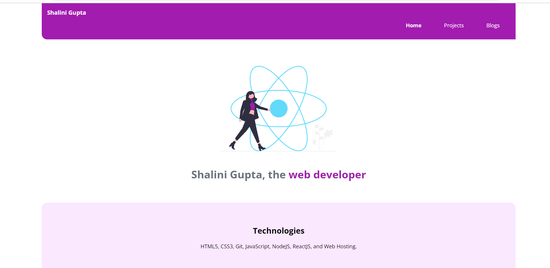 GitHub - Shalinigupta6129/Portfolio: Portfolio website of Shalini Gupta.