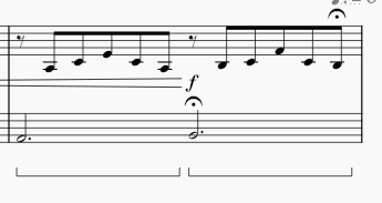 [MU4 Issue] Even if not every bar has a fermata, a pause will be applied to all bars. · Issue ...