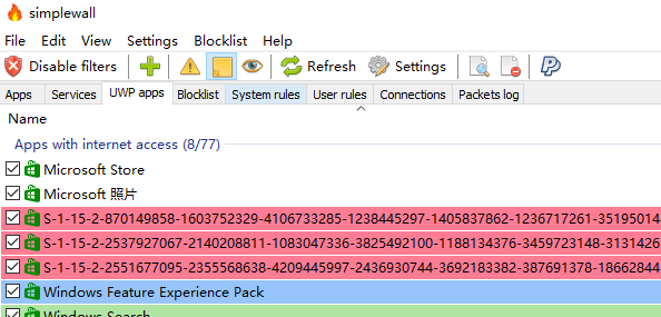 [Feature] Clear all invalid apps/services/UWPs · Issue #1647 · henrypp/simplewall · GitHub