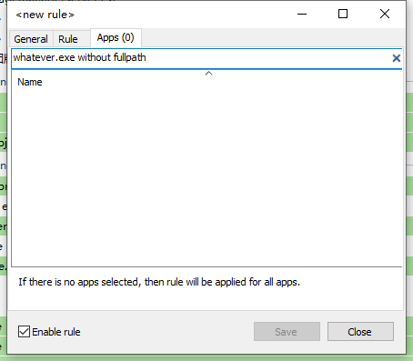 [Feature] Rule for app name only, ignore location · Issue #1646 · henrypp/simplewall · GitHub