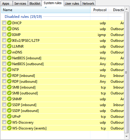 [Proposal] Need more simple: remove any built-in thing · Issue #630 · henrypp/simplewall · GitHub