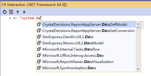C# Interactive code prompt is bad · Issue #49431 · dotnet/roslyn · GitHub
