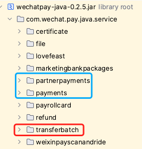 服务商转账功能 partnerTransferBatch · Issue #125 · wechatpay-apiv3/wechatpay-java · GitHub