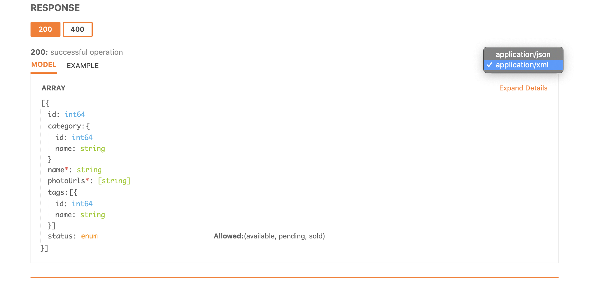 Support for multiple request body types · Issue #26 · rapi-doc/RapiDoc · GitHub