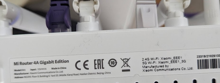 [Success] Mi Router 4A Gigabit Edition (R4A) on firmware 3.0.27 · Issue ...