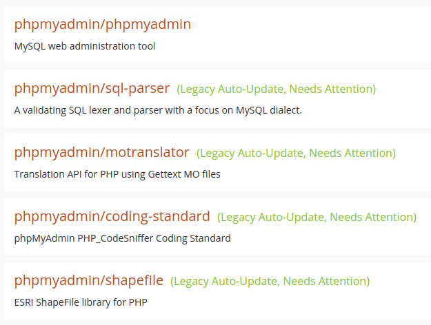 Github services deprecation · Issue #14287 · phpmyadmin/phpmyadmin · GitHub