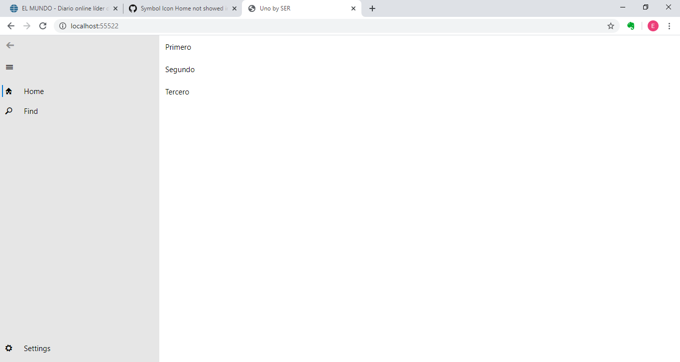 Symbol Icon Home not showed in WASM NavigationViewItem · Issue #2834 ...