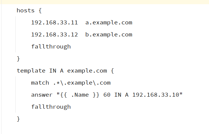 wildcard domain name except · Issue #6035 · coredns/coredns · GitHub