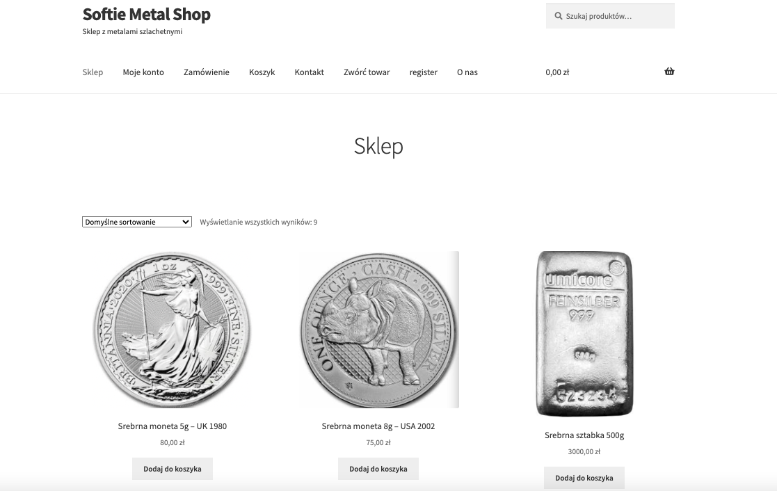 GitHub - wlodarczakm/MetalShopTests-Selenium-JUnit: Metal Shop ...
