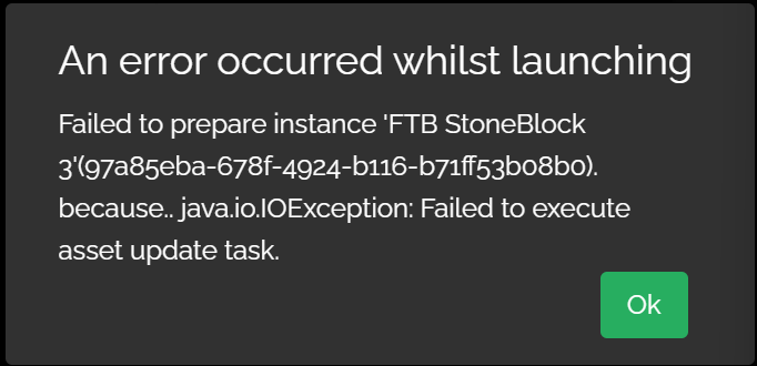 Failed to execute asset update task · Issue #888 · FTBTeam/FTB-App · GitHub